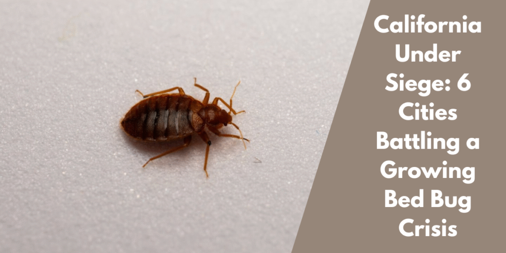 California Under Siege: 6 Cities Battling a Growing Bed Bug Crisis ...