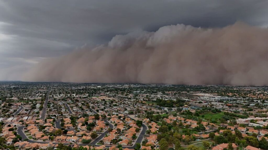 Thunderstorm, Dust Storm, and Flash Flood Warnings Issued for Phoenix ...
